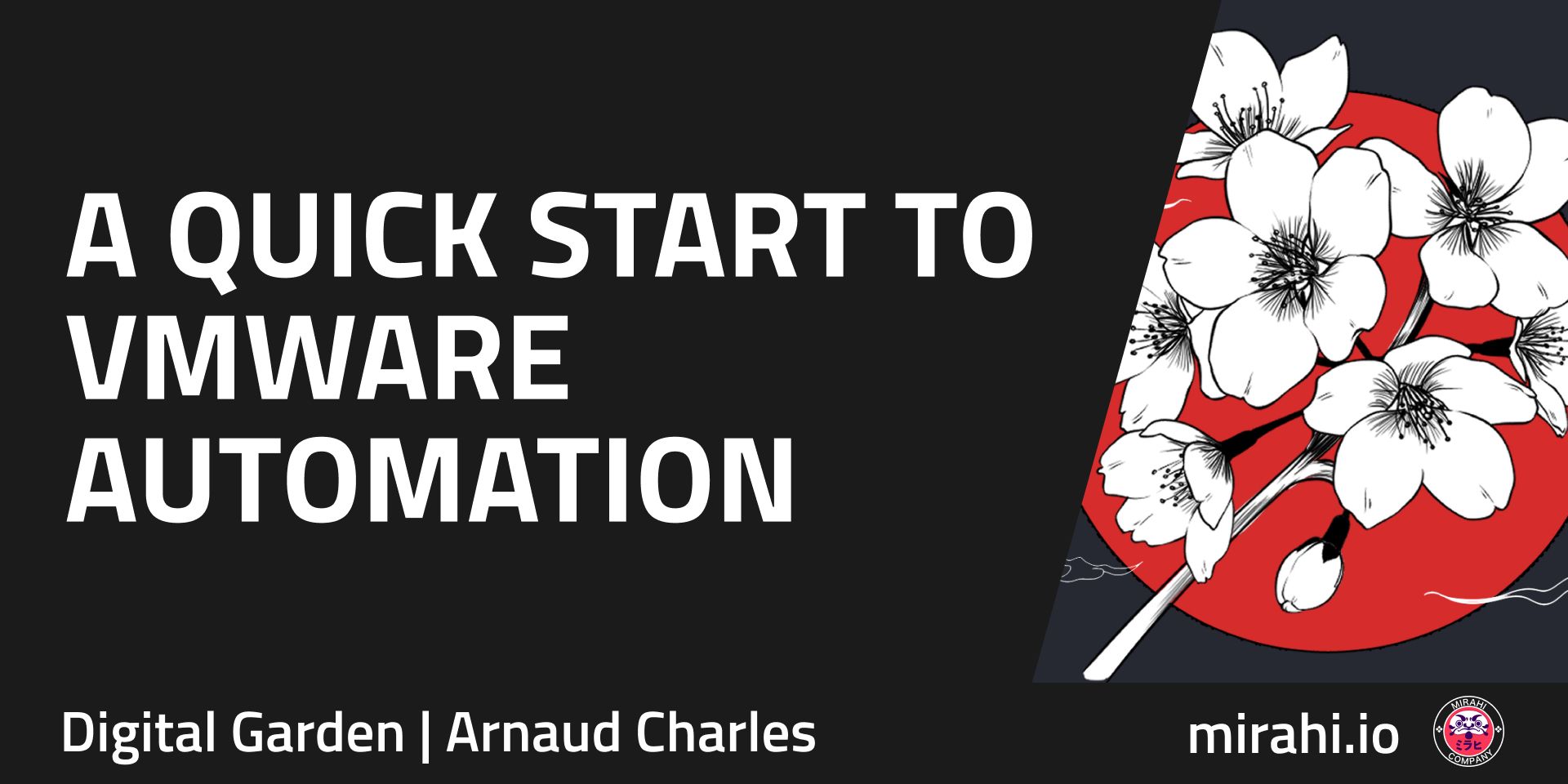 A quick start to VMware automation A quick start to VMware automation