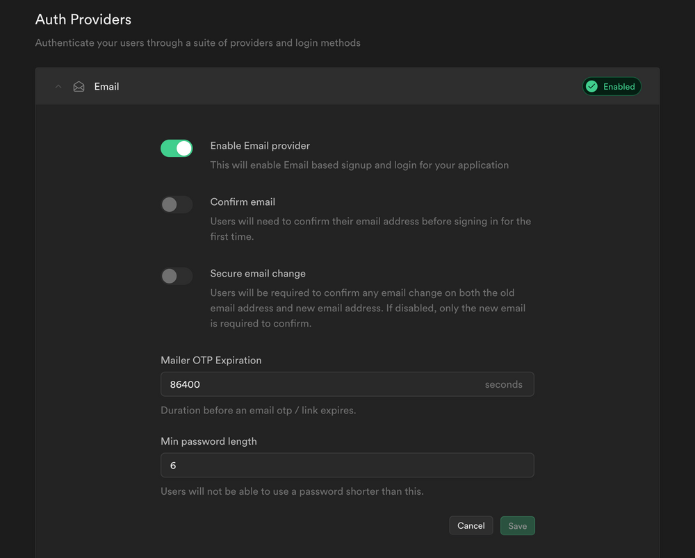 How to add authentication to your app with Supabase